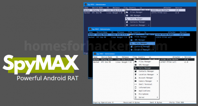 SpyMax v2.0 Android RAT Download – With Ultimate Powers - Homes for Hackers